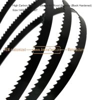China Hardened Carbon SK5 Bandsaw Blade for Wood Cutting 1400mm x 10mm x 6T for sale