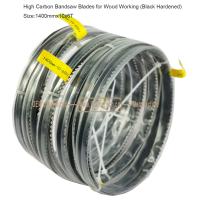 China Hardened Carbon SK5 Bandsaw Blade for Wood Cutting 1400mm x 10mm x 6T for sale