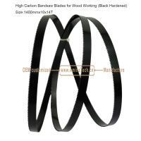 China Hardened Carbon SK5 Bandsaw Blade 1400mm x 10 x 14T for Wood and Soft Metal Cutting for sale