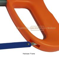 China 12 Inch Hacksaw Frame Carbon Steel Hand Saw for Cutting Wood Plastic Pipe for sale
