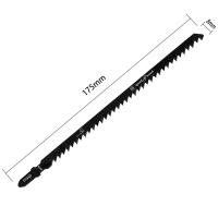 China T744D Carbon Steel Jig Saw Blade 175mm x 8mm 6TPI Laser Logo Print Bulk for sale