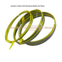 China Harden Carbon SK5 Bandsaw Blade 1400mm x 6mm x 4TPI for Frozen Meat Cutting for sale
