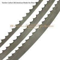 China Harden Carbon SK5 Bandsaw Blade 1400mm x 6mm x 4TPI for Frozen Meat Cutting for sale