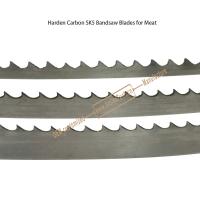 China Harden Carbon SK5 Bandsaw Blade for Frozen Meat 1400mm x 10mm x 4TPI for sale