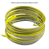 China Harden Carbon SK5 Bandsaw Blade for Frozen Meat 1400mm x 10mm x 4TPI for sale