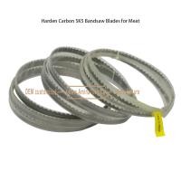 China Harden Carbon SK5 Bandsaw Blade for Frozen Meat 1400mm x 10mm x 4TPI for sale