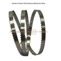 China Hardened SK5 Carbon Steel Bandsaw Blade 1400mm x 12.7mm x 4T for Frozen Meat Cutting for sale