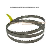 China Hardened SK5 Carbon Steel Bandsaw Blade 1400mm x 12.7mm x 4T for Frozen Meat Cutting for sale
