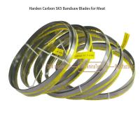 China Hardened SK5 Carbon Steel Bandsaw Blade 1400mm x 12.7mm x 4T for Frozen Meat Cutting for sale