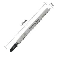 China T234X Carbon Steel Jig Saw Blade 116mm Laser Logo Print Bulk for Wood Cutting for sale