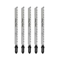 China T301CD Carbon Steel Jig Saw Blade 116mm 8T Laser Logo Print Bulk for Wood Cutting for sale