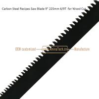 China Carbon Steel Reciprocating Saw Blade 9 Inch 225mm 3/9 TPI for Wood Cutting for sale