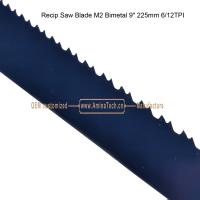 China M2 Bimetal Reciprocating Saw Blade 9 Inch 225mm 6/12TPI for Metal Cutting for sale
