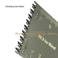 China Oscillating Saw Blade 40x34mm Carbon Steel Multi Tool Accessories for Wood PVC Cutting for sale