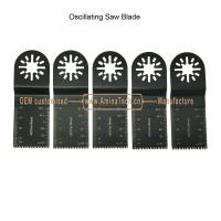 China Oscillating Saw Blade 40x34mm Carbon Steel Multi Tool Accessories for Wood PVC Cutting for sale