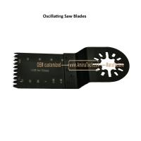 China Oscillating Saw Blade 50x34mm Carbon Steel Multi Tool Accessories for Wood Cutting for sale