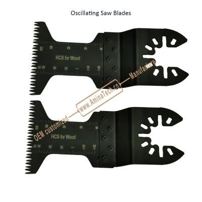 China Oscillating Saw Blade 50x43mm Carbon Steel Multi Tool Accessories for Wood Cutting for sale