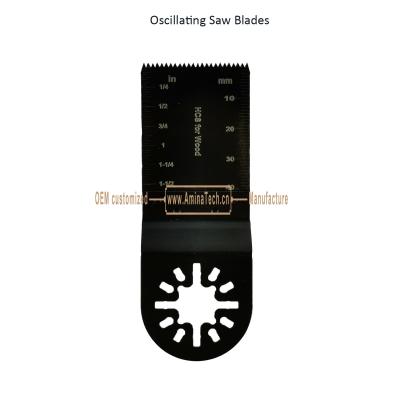 China Oscillating Saw Blade 50x34mm Carbon Steel Multi Tool Accessories for Wood Cutting for sale