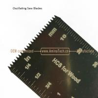 China Oscillating Saw Blade 50x34mm Carbon Steel Multi Tool Accessories for Wood Cutting for sale