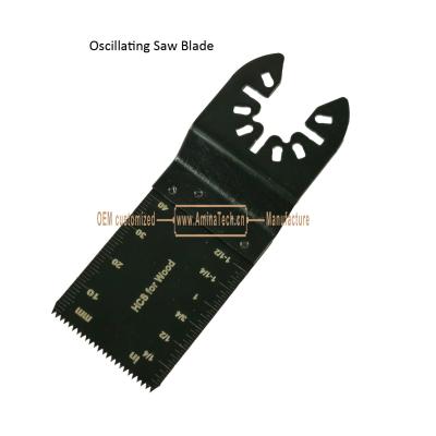 China Oscillating Saw Blade 50x34mm Carbon Steel Multi Tool Accessories for Wood Cutting for sale