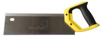 China High Carbon Steel Back Saw 10 12 14 Inch Impulse Hardened Teeth ABS Rubber Grip for sale