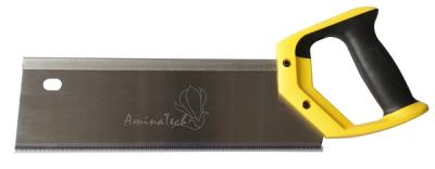 China High Carbon Steel Back Saw 10 12 14 Inch Impulse Hardened Teeth ABS Rubber Grip for sale