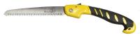China Folding Saw 7 8 Inch High Carbon Steel Blade Impulse Hardened Teeth ABS Rubber Grip for sale