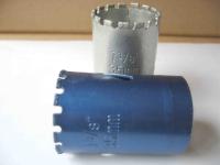 China Tungsten Carbide Gritted Hole Saw 38mm Cutting Depth for Hard Abrasive Materials for sale