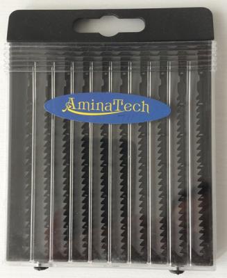 China 10PCS T111C HCS Jigsaw Blades 75mm Length 8TPI for Fast Straight Cutting in Wood and Plastic for sale