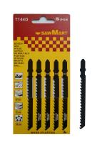 China 5PCS T144D HCS Jigsaw Blades 6TPI 75mm for Fast Straight Cutting in Hardwood Softwood Chipboard for sale
