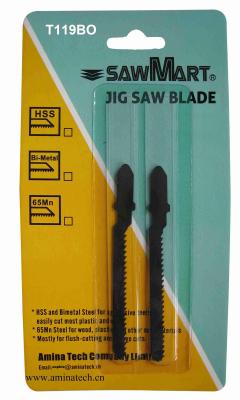 China T119BO HCS Jigsaw Blades 12TPI 75mm for Hardwood Softwood Plywood Chipboard for sale