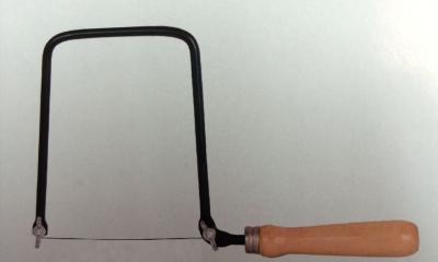 China Scroll Saw Frame with Wooden Grip 130x150mm 80pcs per Carton for sale