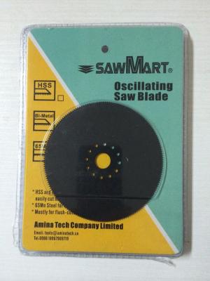 China 3-1/8 Inch Circular HSS Oscillating Tool Blade for Metal and Wood Cutting 79mm for sale