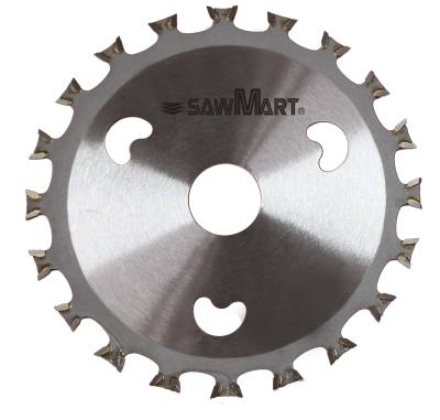 China TCT Circular Saw Blade Double Teeth 100-300mm Tungsten Carbide Tip Wood Cutting for sale