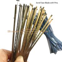 China Scroll Saw Blade 153mm x 3mm 10T 14T 17T 18T 24T for Wood Plastic Metal Cutting for sale