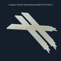 China Tungsten Carbide Tipped Reciprocating Saw Blade 225mm 8 Teeth for Concrete Brick Cutting for sale