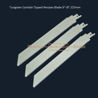 China Tungsten Carbide Tipped Reciprocating Saw Blade 225mm 8 Teeth for Concrete Brick Cutting for sale