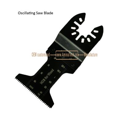 China Oscillating Saw Blade 50x43mm Carbon Steel Multi Tool Accessories for Cutting Wood PVC for sale