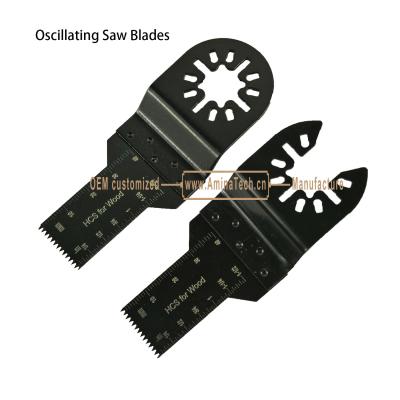China Oscillating Saw Blade 50x20mm Carbon Steel Multi Tool Accessories for Cutting Wood PVC for sale