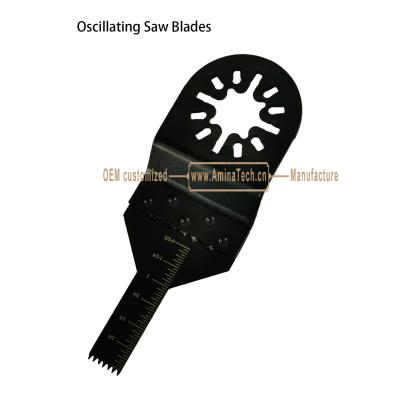 China Oscillating Saw Blade 50x10mm Carbon Steel Multi Tool Accessories for Cutting Wood PVC for sale