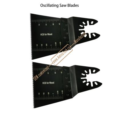 China Oscillating Saw Blade 50x66mm Carbon Steel Multi Tool Accessories for Wood Cutting for sale