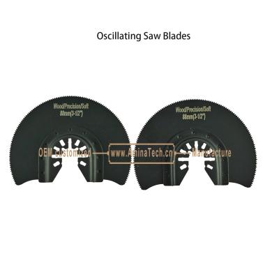 China Oscillating Multi Tool Saw Blade 88mm Carbon Steel for Wood PVC Cutting for sale
