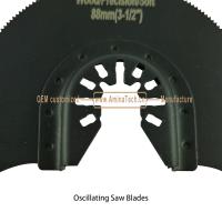 China Oscillating Multi Tool Saw Blade 88mm Carbon Steel for Wood PVC Cutting for sale