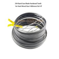 China High Carbon SK4 Bandsaw Blade 1400mm x 10 x 14T for Wood Cutting Black Hardened for sale