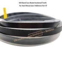 China High Carbon SK4 Bandsaw Blade 1400mm x 10 x 14T for Wood Cutting Black Hardened for sale