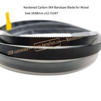 China High Carbon SK4 Bandsaw Blade for Wood Cutting 1638mm x 12.7mm 24T Black Hardened for sale