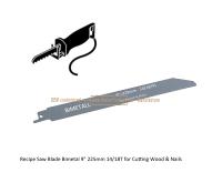 China Bimetal M42 Cobalt Recip Saw Blade 9 Inch 225mm 14/18T for Demolition Wood Nails for sale