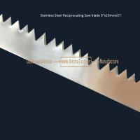 China Stainless Steel Reciprocating Saw Blade 9x19mm 5T for Wood Frozen Meat Bone Cutting for sale