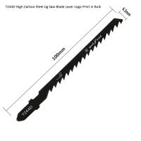 China T244D Carbon Jig Saw Blade 100mmx6.5x6T for Wood Cutting Bulk Laser Logo for sale