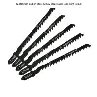 China T244D Carbon Jig Saw Blade 100mmx6.5x6T for Wood Cutting Bulk Laser Logo for sale